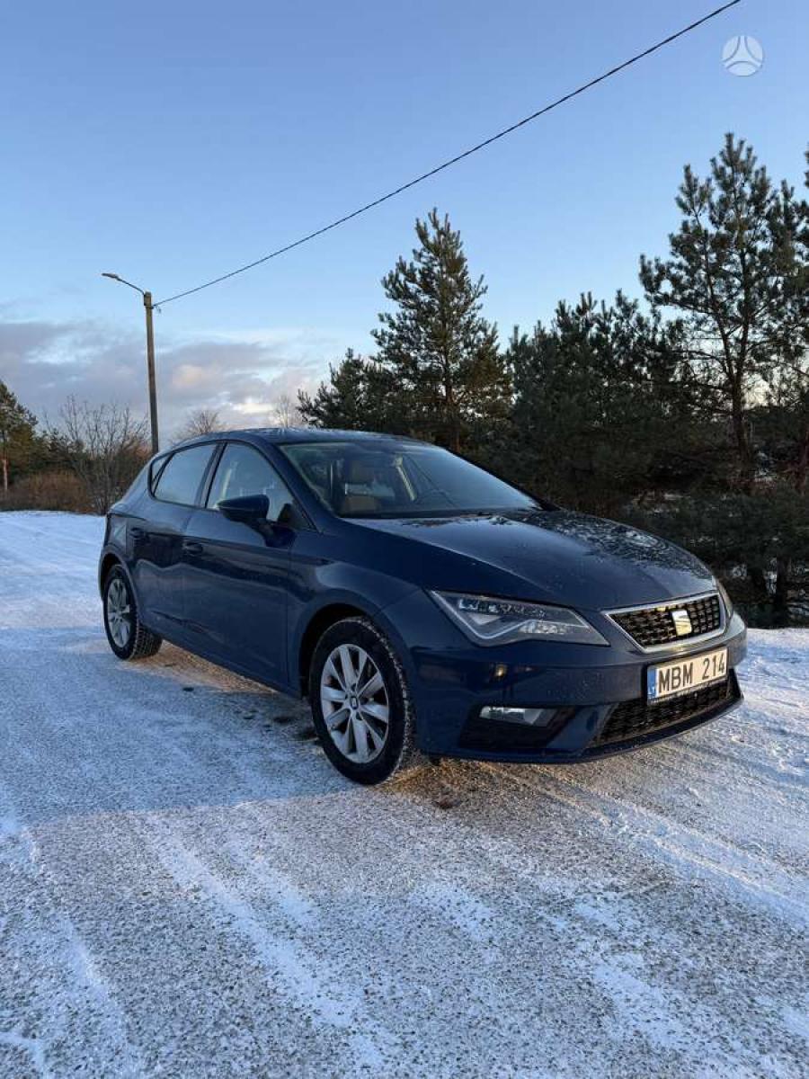 Blue SEAT Leon 2017 in Kaunas, with an engine capacity of 1.60 L and mileage of 162 thousand km for 6700 €, photo 1 on AUTOMOTO.COM.LV