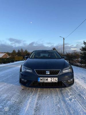 Blue SEAT Leon 2017 in Kaunas, with an engine capacity of 1.60 L and mileage of 162 thousand km for 6700 €, photo 2 on AUTOMOTO.COM.LV