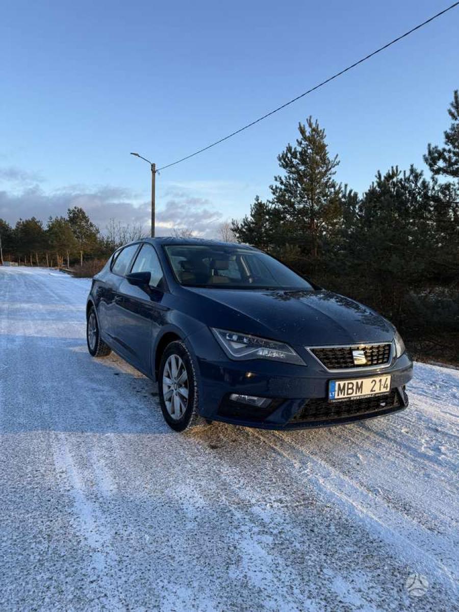 Blue SEAT Leon 2017 in Kaunas, with an engine capacity of 1.60 L and mileage of 162 thousand km for 6700 €, photo 13 on AUTOMOTO.COM.LV