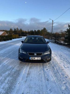 Blue SEAT Leon 2017 in Kaunas, with an engine capacity of 1.60 L and mileage of 162 thousand km for 6700 €, photo 14 on AUTOMOTO.COM.LV