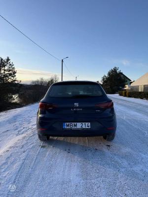 Blue SEAT Leon 2017 in Kaunas, with an engine capacity of 1.60 L and mileage of 162 thousand km for 6700 €, photo 15 on AUTOMOTO.COM.LV