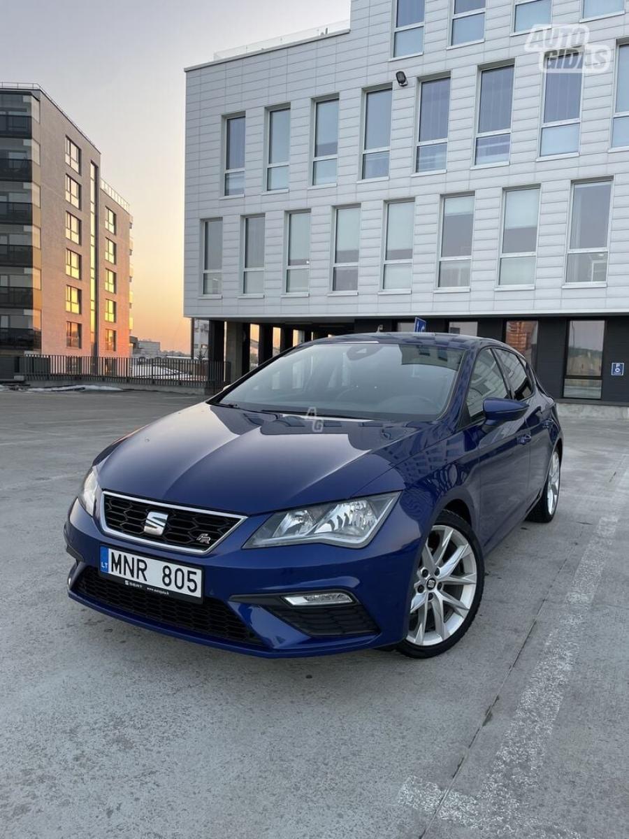 Blue SEAT Leon 2018 in Vilnius, with an engine capacity of 2.00 L and mileage of 284 thousand km for 9990 €, photo 1 on AUTOMOTO.COM.LV