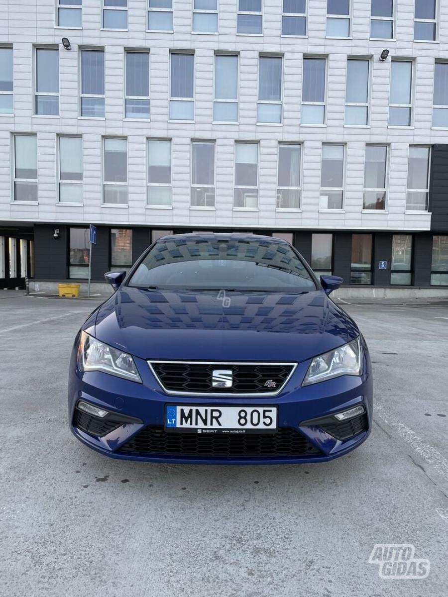 Blue SEAT Leon 2018 in Vilnius, with an engine capacity of 2.00 L and mileage of 284 thousand km for 9990 €, photo 3 on AUTOMOTO.COM.LV