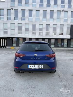 Blue SEAT Leon 2018 in Vilnius, with an engine capacity of 2.00 L and mileage of 284 thousand km for 9990 €, photo 6 on AUTOMOTO.COM.LV