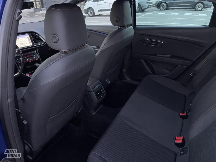 Blue SEAT Leon 2018 in Vilnius, with an engine capacity of 2.00 L and mileage of 284 thousand km for 9990 €, photo 19 on AUTOMOTO.COM.LV