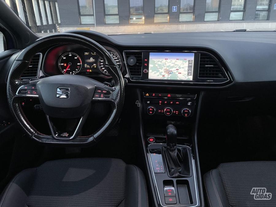 Blue SEAT Leon 2018 in Vilnius, with an engine capacity of 2.00 L and mileage of 284 thousand km for 9990 €, photo 20 on AUTOMOTO.COM.LV