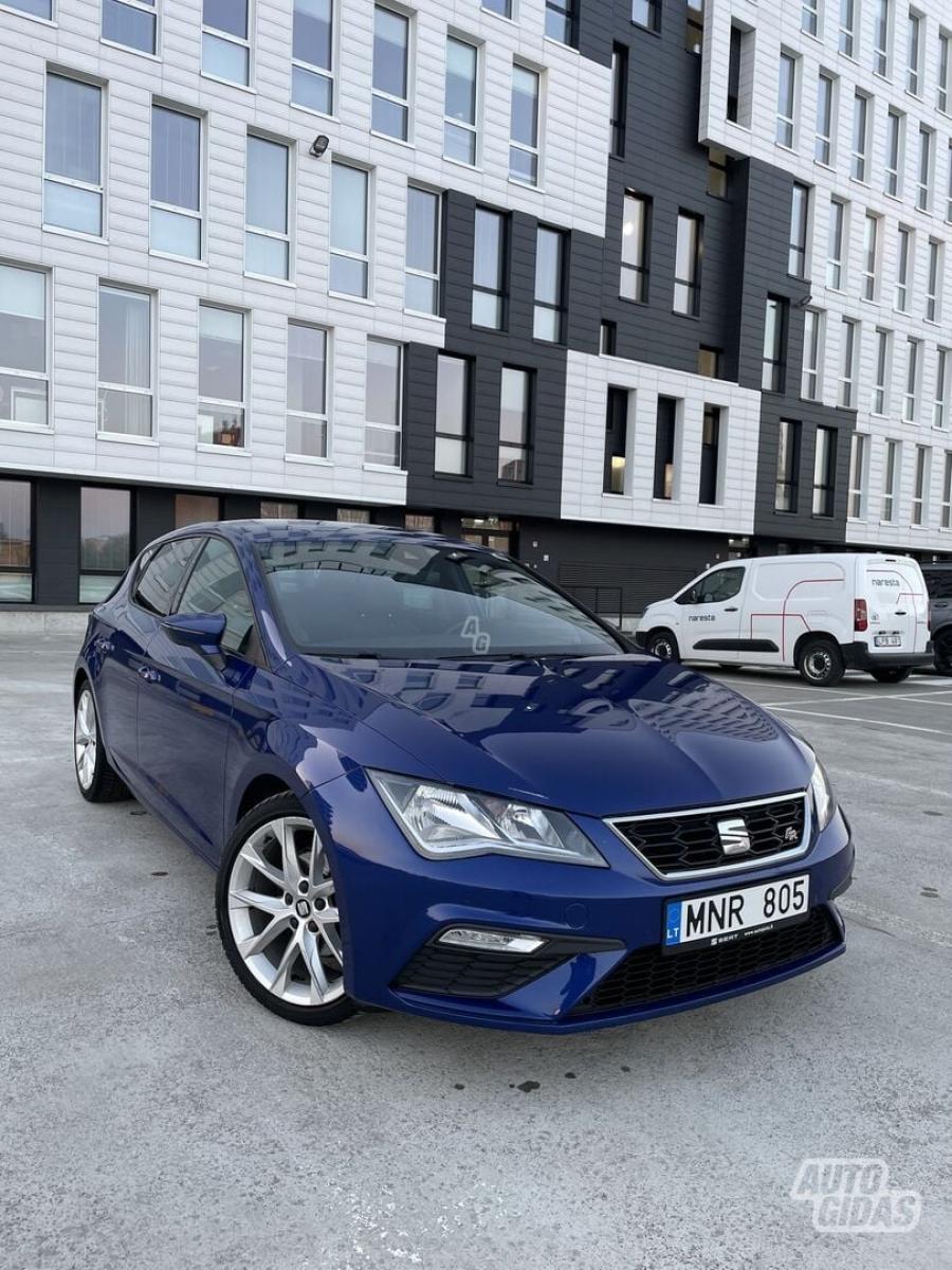 Blue SEAT Leon 2018 in Vilnius, with an engine capacity of 2.00 L and mileage of 279 thousand km for 9990 €, photo 2 on AUTOMOTO.COM.LV