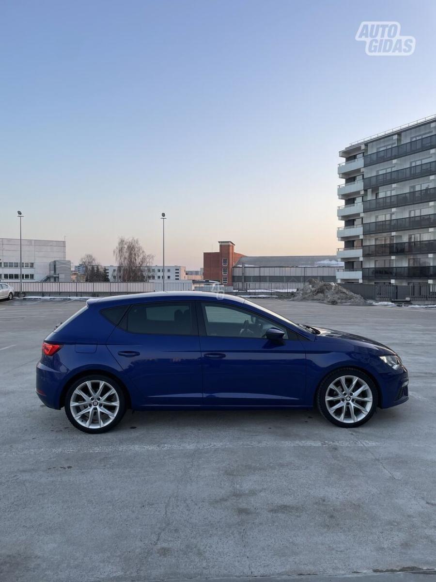 Blue SEAT Leon 2018 in Vilnius, with an engine capacity of 2.00 L and mileage of 279 thousand km for 9990 €, photo 7 on AUTOMOTO.COM.LV
