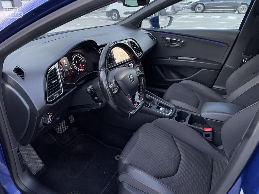 Blue SEAT Leon 2018 in Vilnius, with an engine capacity of 2.00 L and mileage of 279 thousand km for 9990 €, photo 14 on AUTOMOTO.COM.LV