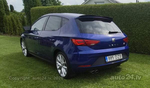 Zils SEAT Leon 2019 Tallina, ar dzinēja tilpumu 2.00 L un nobraukumu 100 tūkst. km par 12900 €, foto 5 vietnē AUTOMOTO.COM.LV