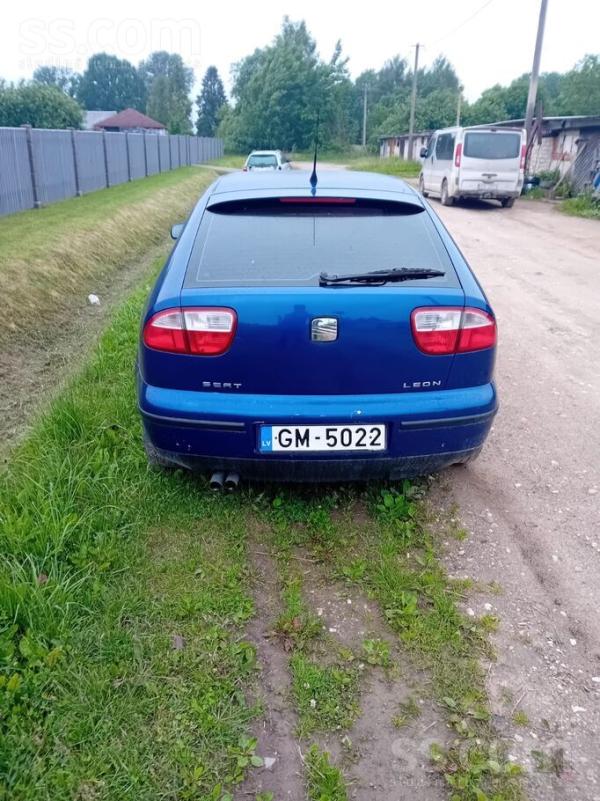 Синий Сеат Леон 2000 в Салдус, объемом двигателя 1.60 л и пробегом 296 тыс. км за 1000 €, фото 2 на AUTOMOTO.COM.LV