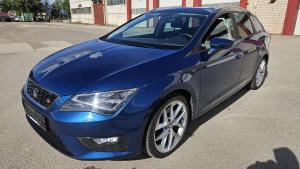 Zils SEAT Leon 2014 Rokiškis, ar dzinēja tilpumu 1.80 L un nobraukumu 193 tūkst. km par 4500 €, foto  vietnē AUTOMOTO.COM.LV