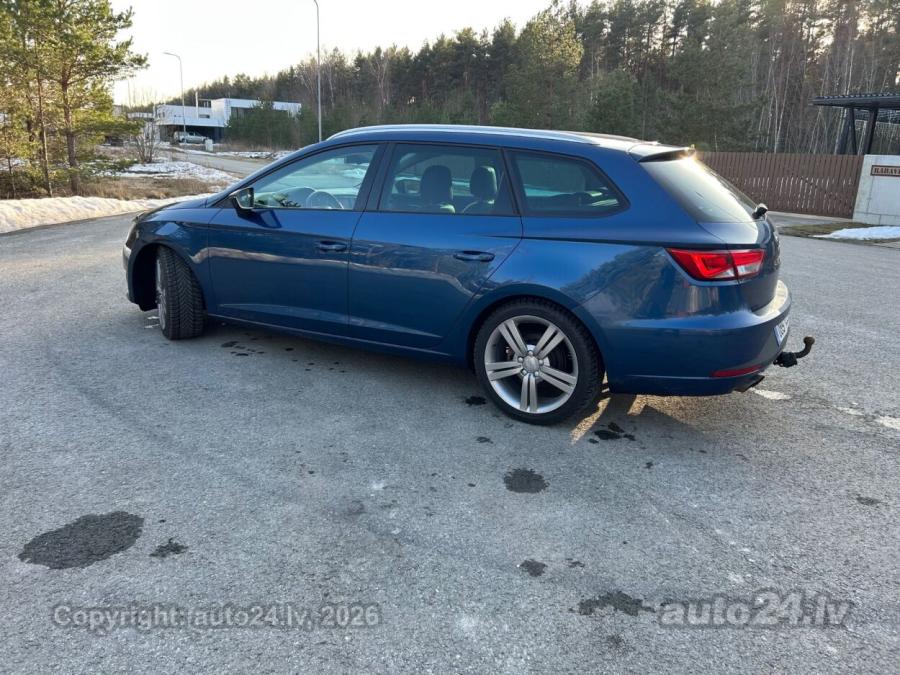 Blue SEAT Leon 2015 in Tallinn, with an engine capacity of 1.80 L and mileage of 179 thousand km for 7900 €, photo 3 on AUTOMOTO.COM.LV