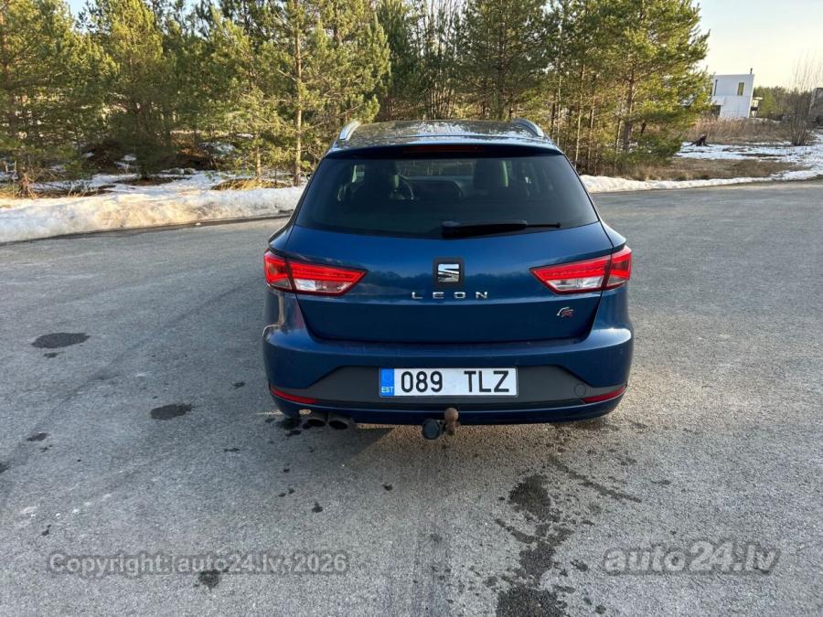 Blue SEAT Leon 2015 in Tallinn, with an engine capacity of 1.80 L and mileage of 179 thousand km for 7900 €, photo 5 on AUTOMOTO.COM.LV