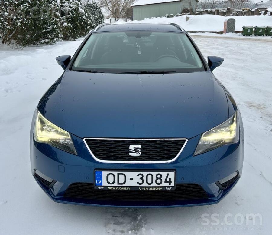 Zils SEAT Leon 2016 Talsi, ar dzinēja tilpumu 1.60 L un nobraukumu 246 tūkst. km par 6200 €, foto 1 vietnē AUTOMOTO.COM.LV