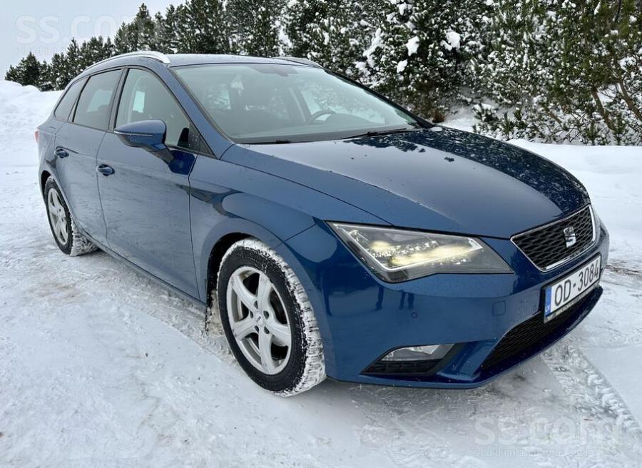 Zils SEAT Leon 2016 Talsi, ar dzinēja tilpumu 1.60 L un nobraukumu 246 tūkst. km par 6200 €, foto 2 vietnē AUTOMOTO.COM.LV