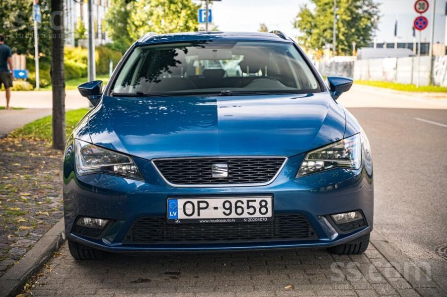 Zils SEAT Leon 2016 Rīga, ar dzinēja tilpumu 2.00 L un nobraukumu 246 tūkst. km par 6590 €, foto 3 vietnē AUTOMOTO.COM.LV