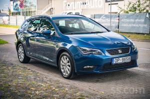 Zils SEAT Leon 2016 Rīga, ar dzinēja tilpumu 2.00 L un nobraukumu 246 tūkst. km par 6590 €, foto 4 vietnē AUTOMOTO.COM.LV