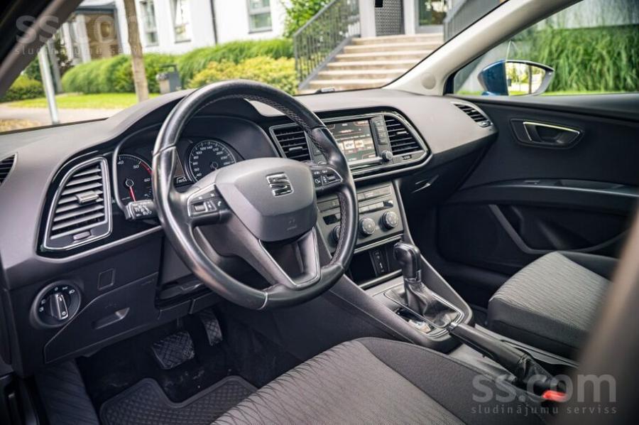 Zils SEAT Leon 2016 Rīga, ar dzinēja tilpumu 2.00 L un nobraukumu 246 tūkst. km par 6590 €, foto 16 vietnē AUTOMOTO.COM.LV