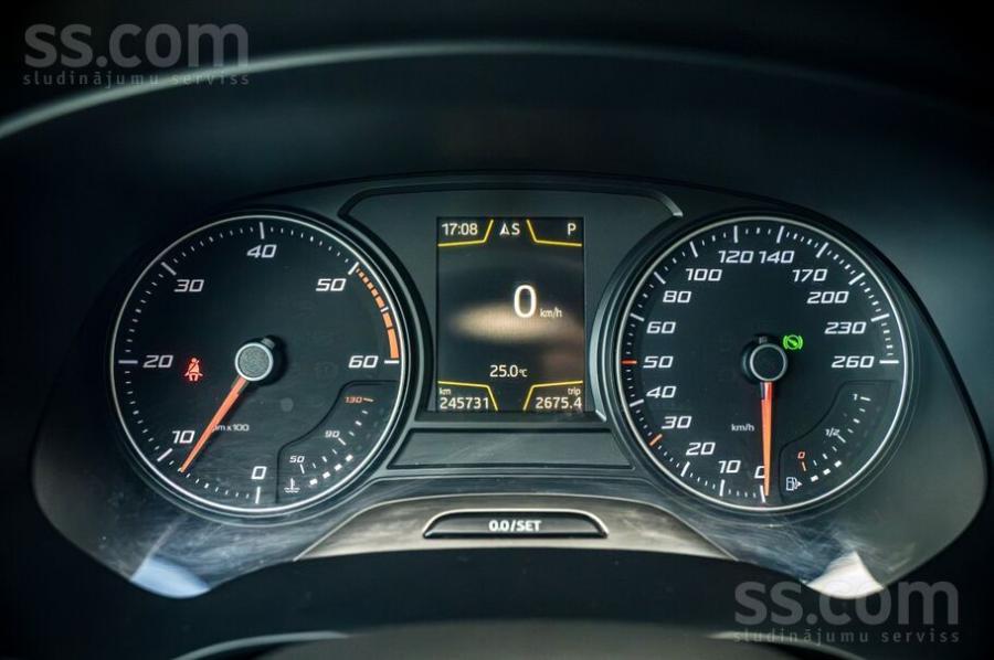 Zils SEAT Leon 2016 Rīga, ar dzinēja tilpumu 2.00 L un nobraukumu 246 tūkst. km par 6590 €, foto 17 vietnē AUTOMOTO.COM.LV