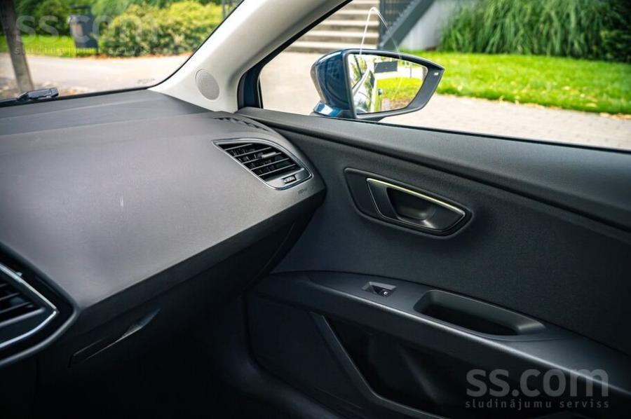 Zils SEAT Leon 2016 Rīga, ar dzinēja tilpumu 2.00 L un nobraukumu 246 tūkst. km par 6590 €, foto 21 vietnē AUTOMOTO.COM.LV