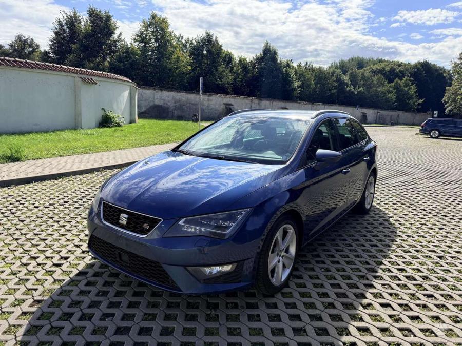 Blue SEAT Leon 2016 in Kaunas, with an engine capacity of 2.00 L and mileage of 275 thousand km for 5900 €, photo 5 on AUTOMOTO.COM.LV