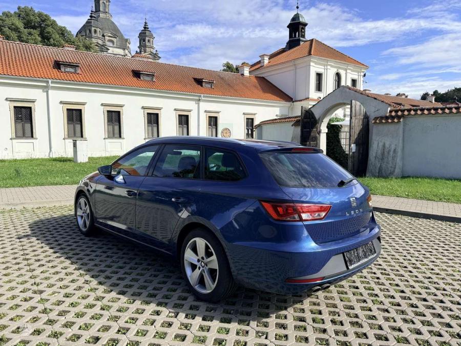 Blue SEAT Leon 2016 in Kaunas, with an engine capacity of 2.00 L and mileage of 275 thousand km for 5900 €, photo 11 on AUTOMOTO.COM.LV