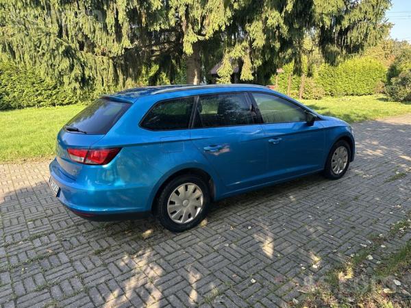 Blue SEAT Leon 2016 in Riga, with an engine capacity of 1.60 L and mileage of 378 thousand km for 5200 €, photo 3 on AUTOMOTO.COM.LV