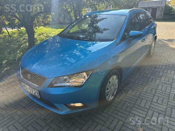 Blue SEAT Leon 2016 in Riga, with an engine capacity of 1.60 L and mileage of 378 thousand km for 5200 €, photo 11 on AUTOMOTO.COM.LV