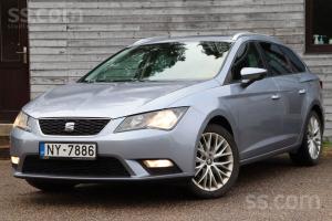 Blue SEAT Leon 2016 in Valmiera, with an engine capacity of 1.60 L and mileage of 294 thousand km for 5500 €, photo  on AUTOMOTO.COM.LV