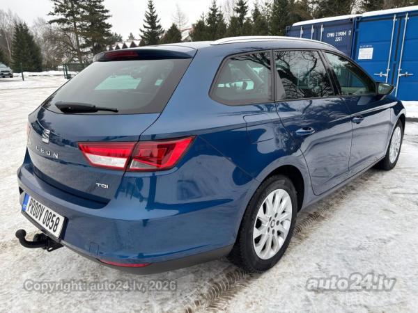 Blue SEAT Leon 2017 in Paide, with an engine capacity of 1.60 L and mileage of 261 thousand km for 8290 €, photo 5 on AUTOMOTO.COM.LV