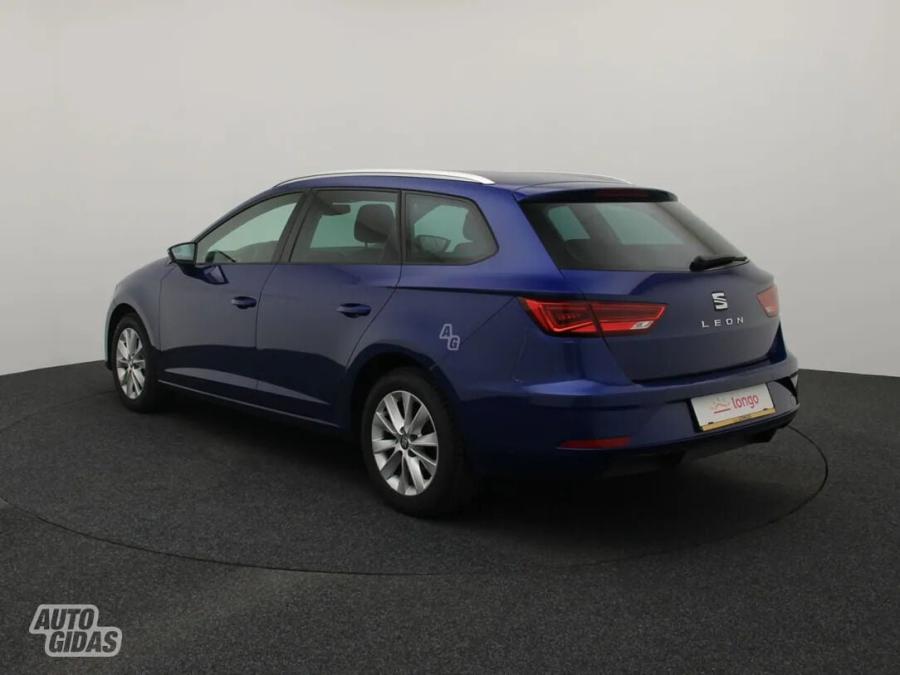 Blue SEAT Leon 2018 in Vilnius, with an engine capacity of 1.60 L and mileage of 245 thousand km for 8199 €, photo 7 on AUTOMOTO.COM.LV