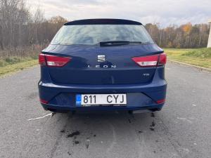 Blue SEAT Leon 2018 in Tallinn, with an engine capacity of 1.40 L and mileage of 186 thousand km for 7500 €, photo 14 on AUTOMOTO.COM.LV