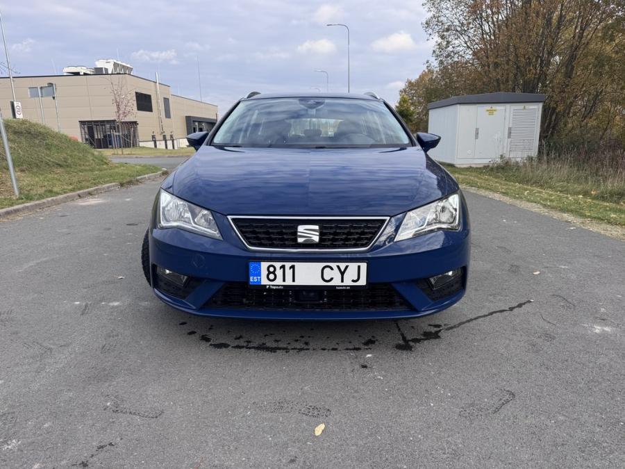 Blue SEAT Leon 2018 in Tallinn, with an engine capacity of 1.40 L and mileage of 186 thousand km for 7500 €, photo 17 on AUTOMOTO.COM.LV