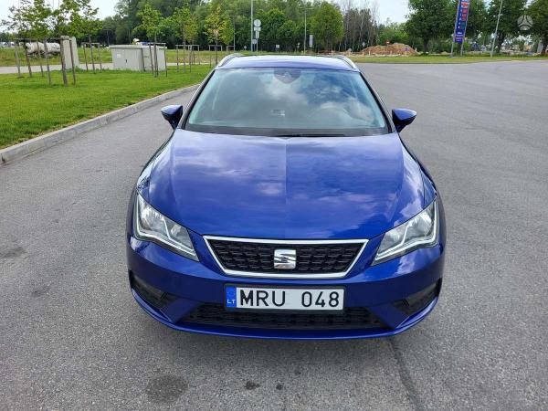 Zils SEAT Leon 2018 Klaipėda, ar dzinēja tilpumu 1.60 L un nobraukumu 154 tūkst. km par 7300 €, foto 1 vietnē AUTOMOTO.COM.LV
