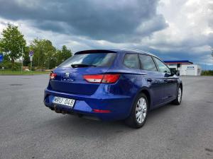 Zils SEAT Leon 2018 Klaipėda, ar dzinēja tilpumu 1.60 L un nobraukumu 154 tūkst. km par 7300 €, foto 3 vietnē AUTOMOTO.COM.LV