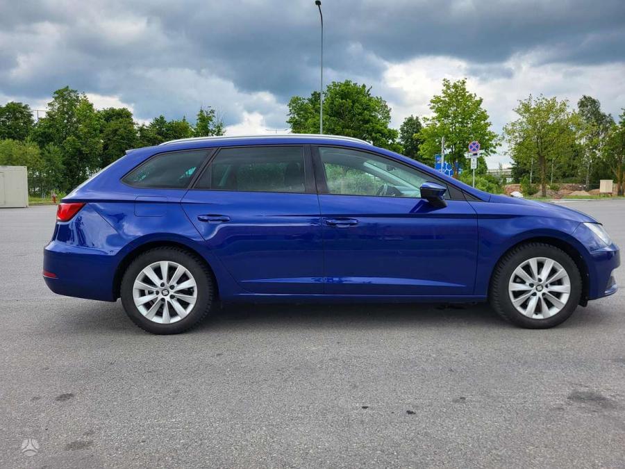 Zils SEAT Leon 2018 Klaipėda, ar dzinēja tilpumu 1.60 L un nobraukumu 154 tūkst. km par 7300 €, foto 4 vietnē AUTOMOTO.COM.LV
