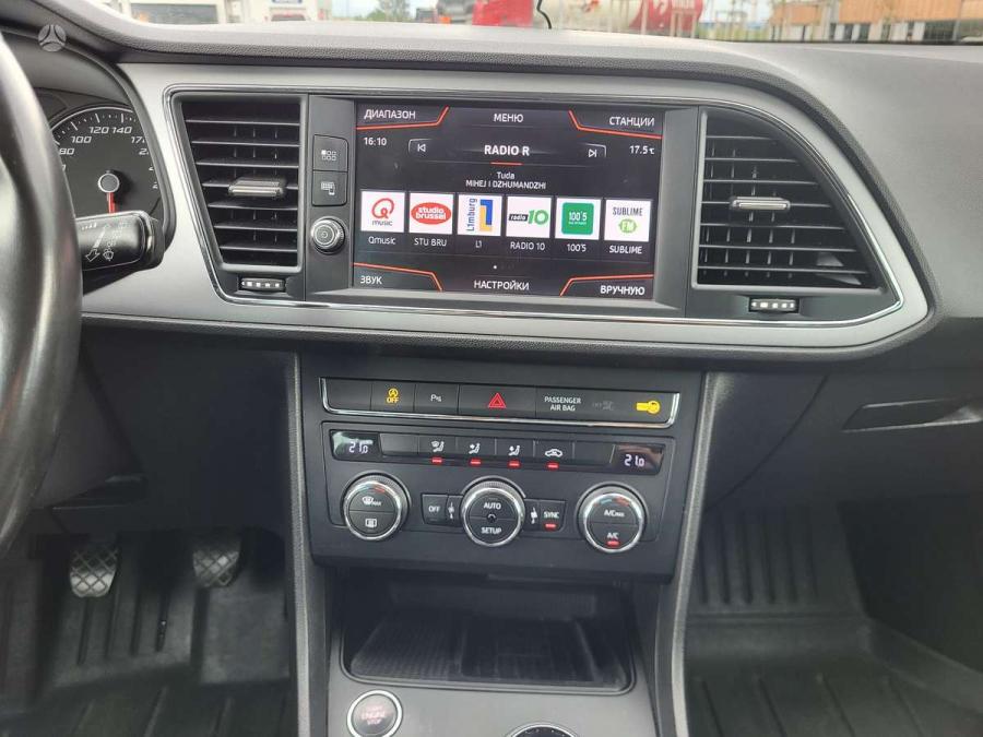 Zils SEAT Leon 2018 Klaipėda, ar dzinēja tilpumu 1.60 L un nobraukumu 154 tūkst. km par 7300 €, foto 9 vietnē AUTOMOTO.COM.LV