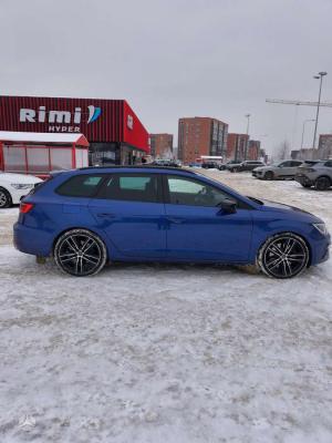 Zils SEAT Leon 2019 Viļņa, ar dzinēja tilpumu 1.98 L un nobraukumu 89 tūkst. km par 21500 €, foto 4 vietnē AUTOMOTO.COM.LV