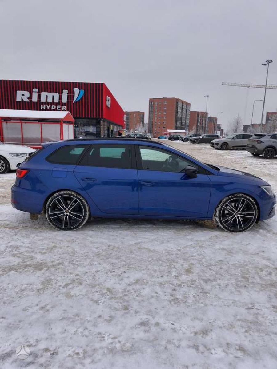 Zils SEAT Leon 2019 Viļņa, ar dzinēja tilpumu 1.98 L un nobraukumu 89 tūkst. km par 21500 €, foto 4 vietnē AUTOMOTO.COM.LV