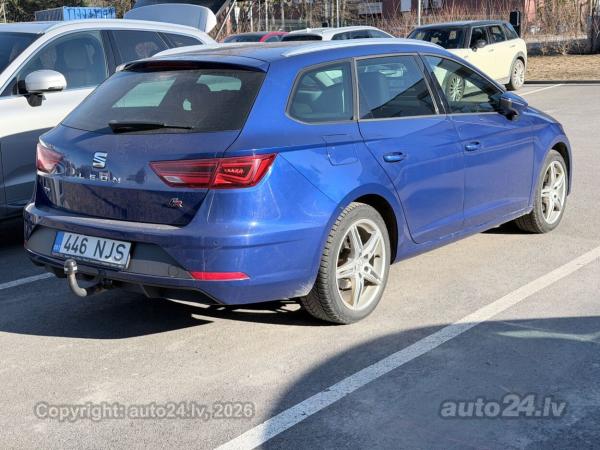 Blue SEAT Leon 2019 in Tallinn, with an engine capacity of 1.50 L and mileage of 144 thousand km for 11900 €, photo 3 on AUTOMOTO.COM.LV