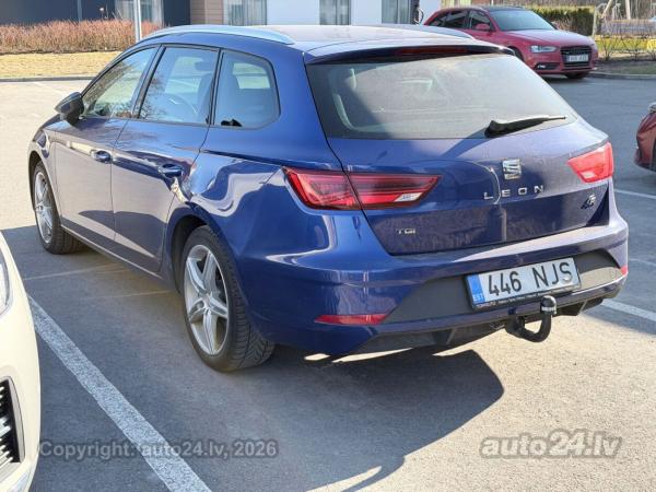 Blue SEAT Leon 2019 in Tallinn, with an engine capacity of 1.50 L and mileage of 144 thousand km for 11900 €, photo 4 on AUTOMOTO.COM.LV
