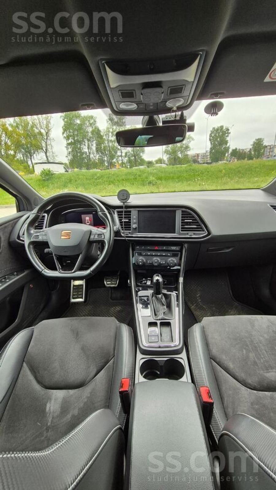 Zils SEAT Leon 2019 Rīga, ar dzinēja tilpumu 2.00 L un nobraukumu 97 tūkst. km par 18000 €, foto 16 vietnē AUTOMOTO.COM.LV