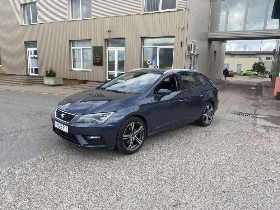 Zils SEAT Leon 2019 Viļņa, ar dzinēja tilpumu 1.60 L un nobraukumu 240 tūkst. km par 9800 €, foto 1 vietnē AUTOMOTO.COM.LV