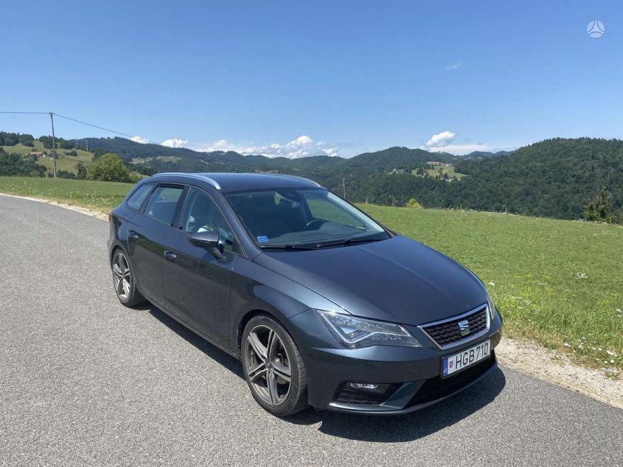 Zils SEAT Leon 2019 Viļņa, ar dzinēja tilpumu 1.60 L un nobraukumu 240 tūkst. km par 9800 €, foto 3 vietnē AUTOMOTO.COM.LV