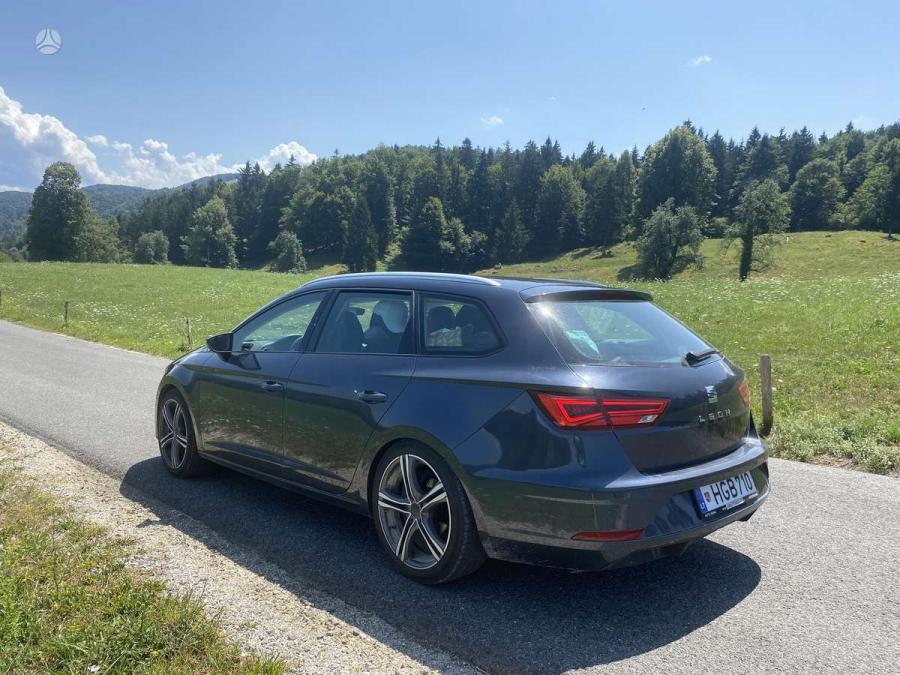 Zils SEAT Leon 2019 Viļņa, ar dzinēja tilpumu 1.60 L un nobraukumu 240 tūkst. km par 9800 €, foto 5 vietnē AUTOMOTO.COM.LV