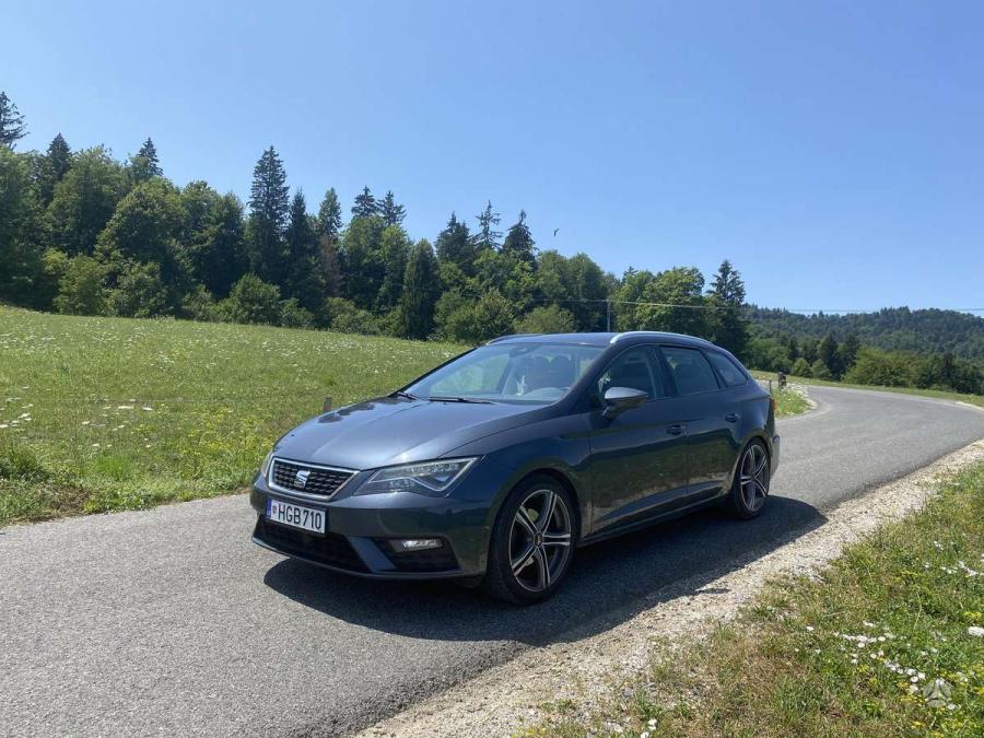 Zils SEAT Leon 2019 Viļņa, ar dzinēja tilpumu 1.60 L un nobraukumu 240 tūkst. km par 9800 €, foto 6 vietnē AUTOMOTO.COM.LV