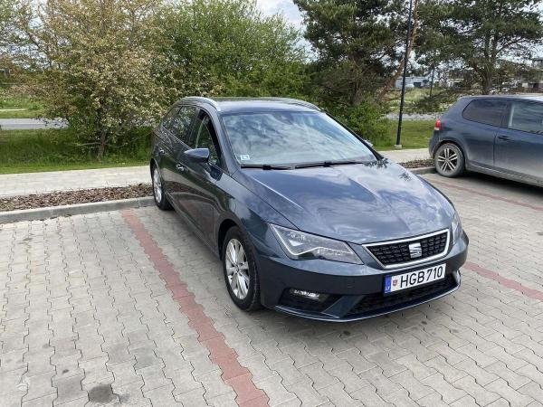 Blue SEAT Leon 2019 in Vilnius, with an engine capacity of 1.60 L and mileage of 240 thousand km for 9800 €, photo 7 on AUTOMOTO.COM.LV