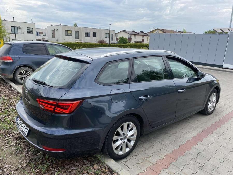 Zils SEAT Leon 2019 Viļņa, ar dzinēja tilpumu 1.60 L un nobraukumu 240 tūkst. km par 9800 €, foto 9 vietnē AUTOMOTO.COM.LV