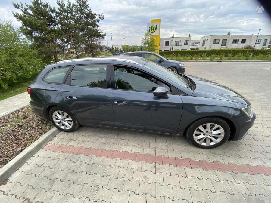 Zils SEAT Leon 2019 Viļņa, ar dzinēja tilpumu 1.60 L un nobraukumu 240 tūkst. km par 9800 €, foto 14 vietnē AUTOMOTO.COM.LV